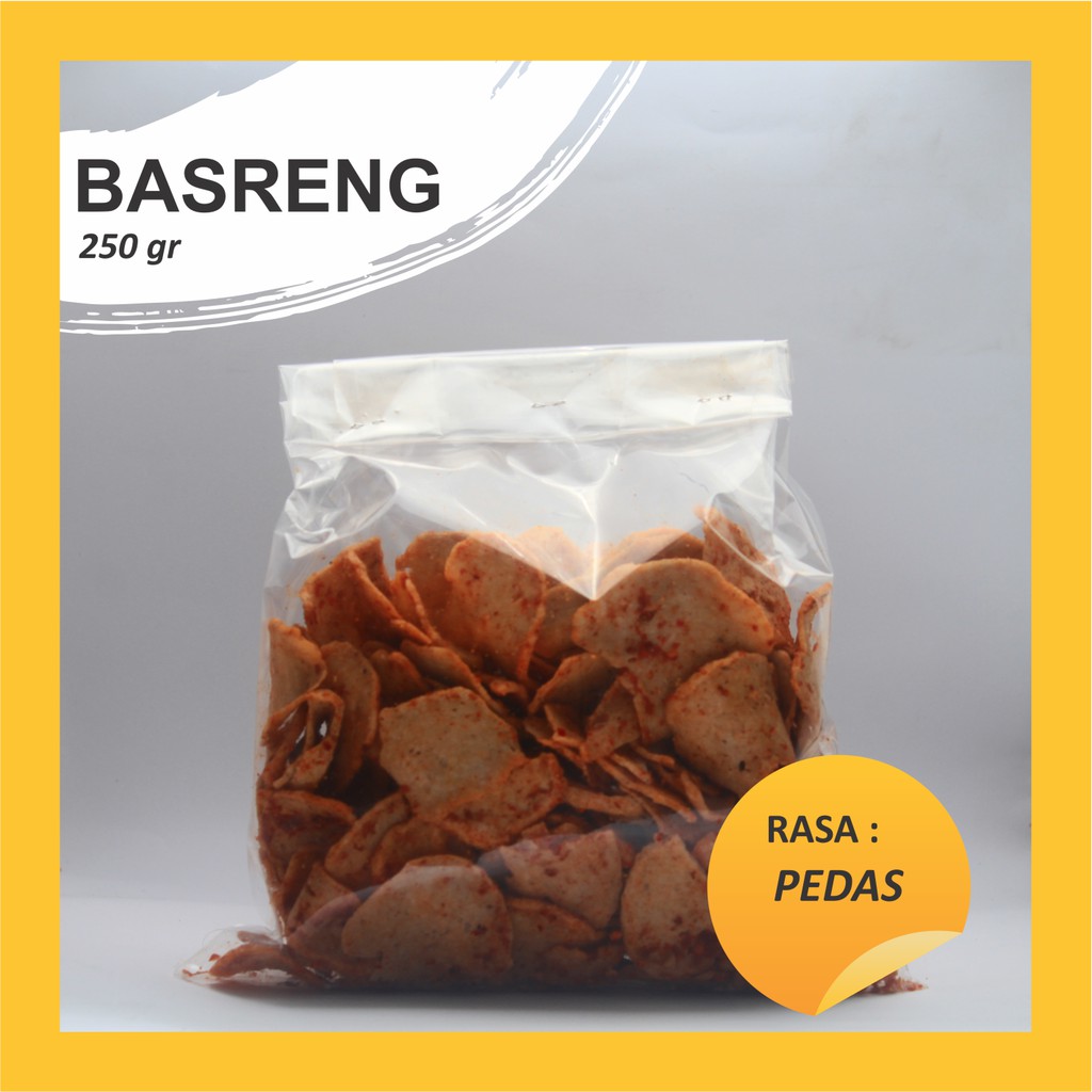 Jual cemilan/basreng koin cikruh pedas berat 250 gram | Shopee Indonesia