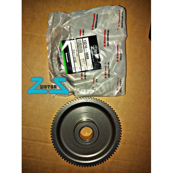 Jual gigi stater besar klx bf d tracker new 13216-0888 gear comp free ...