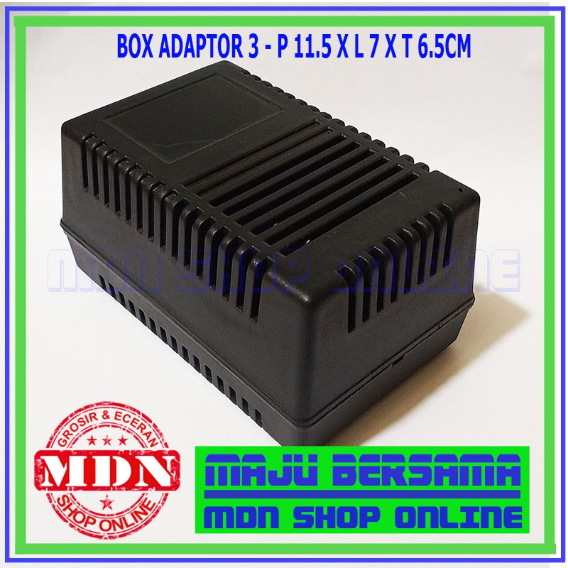 Jual Box Adaptor 3 - Box Plastik P11.5 x L7 x T6.5 Cm | Shopee Indonesia