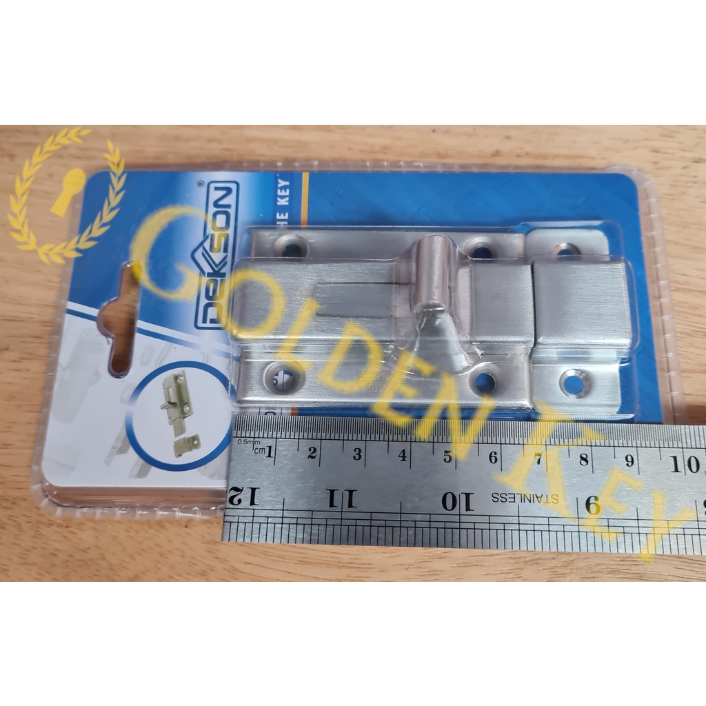 Jual Door Bolt Dekson Dekkson Grendel Slot Kunci Pintu DB D02 3" Inch SSS | Shopee Indonesia