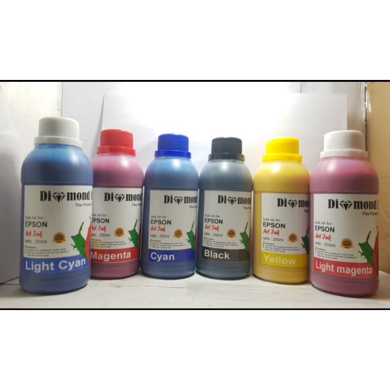 Jual Tinta Art Paper Diamond Ink 250ml Grade A korea | Shopee Indonesia