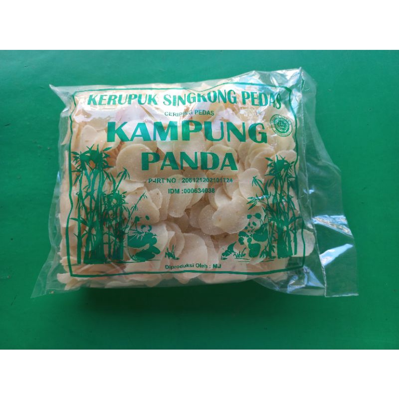Jual Kerupuk Singkong Kampung Panda 300g | Shopee Indonesia