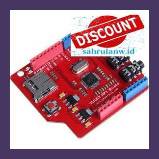 Jual U6G68T6- Music Player Mp3 Shield Vs1053 For Arduino Uno Mega ...