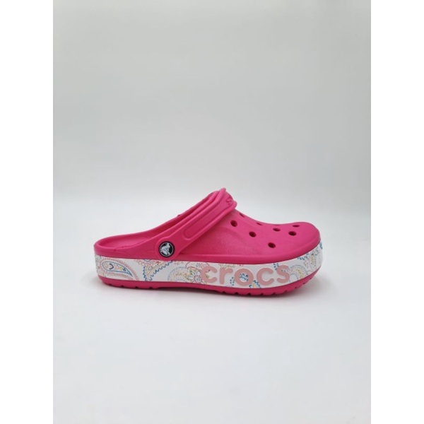 Jual crocs Baya band clog graphic / sendal Crocs pria wanita baya motif ...