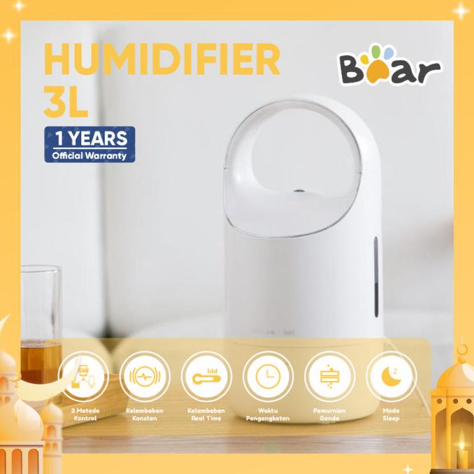 Jual Bear Humidifier 3L / Alat Penjaga Kelembaban Udara di Ruangan | Shopee Indonesia