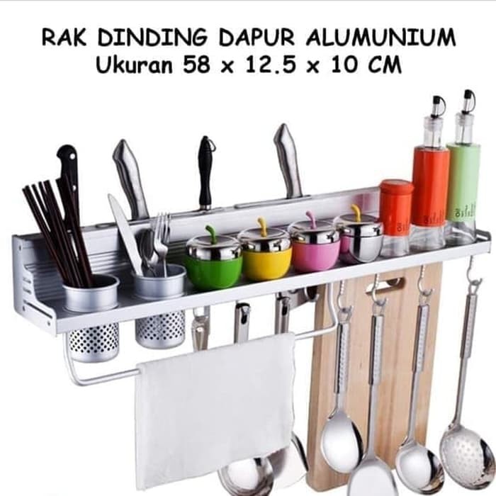 Jual DP Rak dapur bumbu & alat masak kitchen organizer KR 02 | Shopee ...