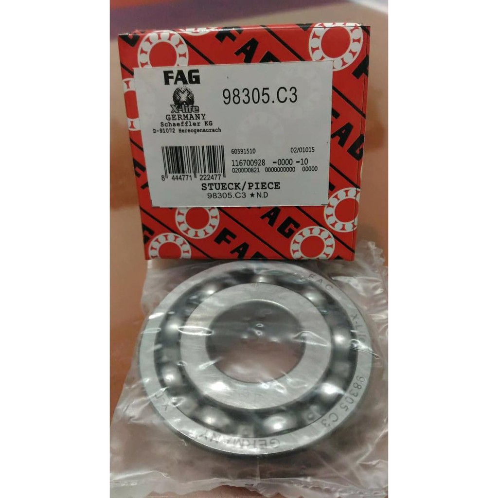 Jual Kualitas Terbaik] Ball Bearing 98305 C3 Fag (Bearing Kruk As Vespa ...