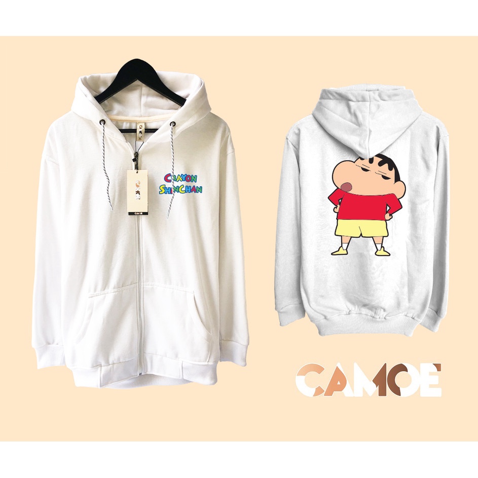 Jual Jaket Hoodie Zipper Crayon Shin Chan Shinchan | Shopee Indonesia