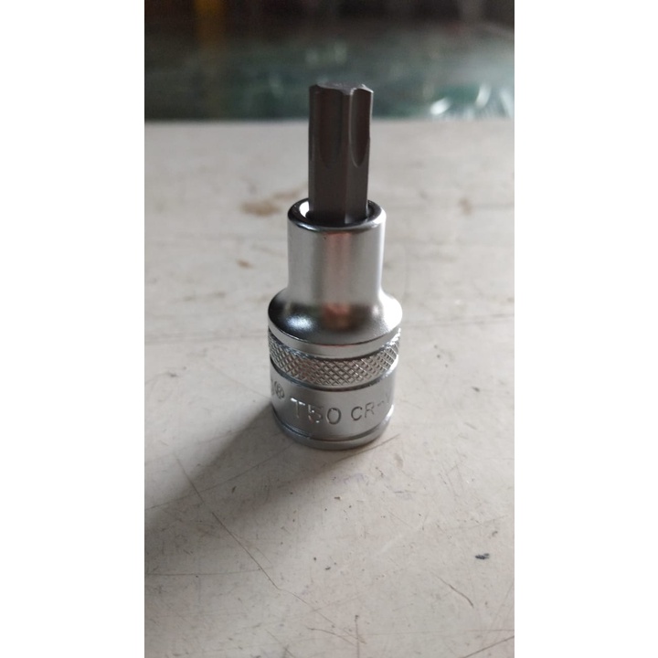 Jual star bit socket T50 Tekiro 1/2 dr kunci sock L bintang T50 Tekiro | Shopee Indonesia