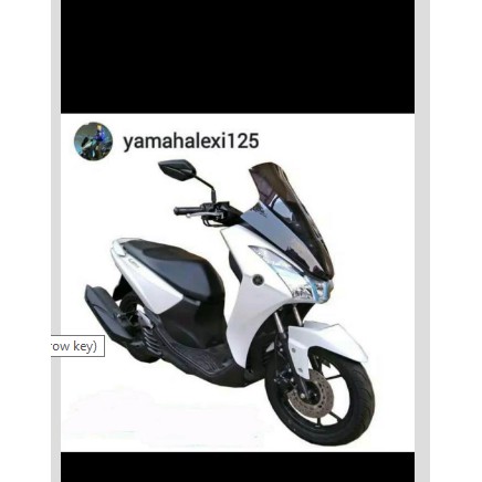 Jual VISOR WINDSHIELD YAMAHA LEXI 3D CARBON LOOK MAXI SERIES | Shopee ...