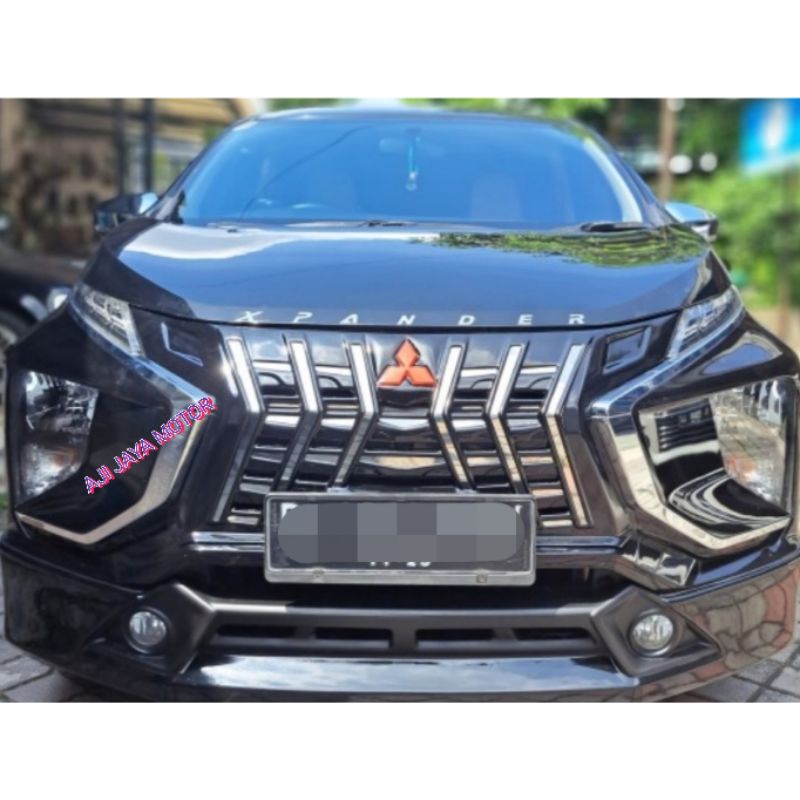 Jual GRILL DEPAN XPANDER HITAM GLOSSY GRILL MITSUBISHI XPANDER | Shopee ...