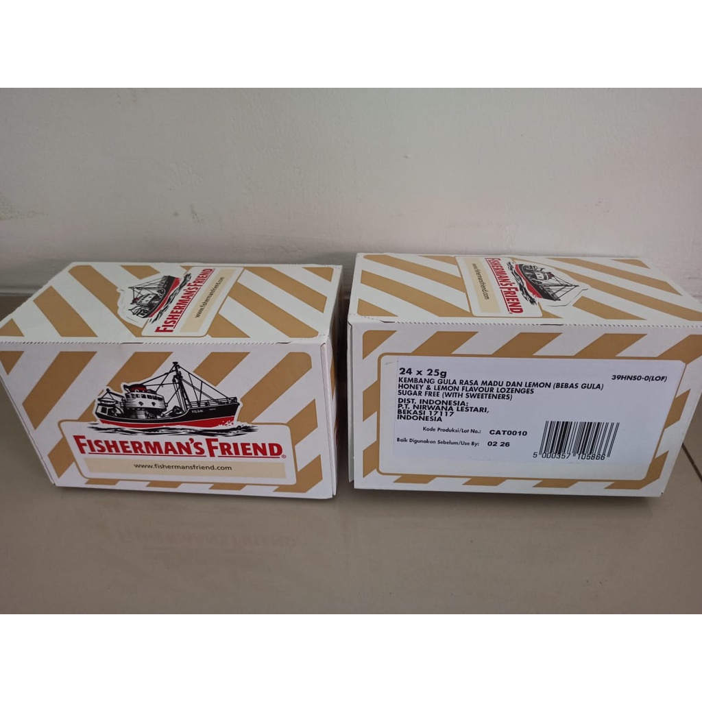 Jual FISHERMAN FRIENDS 25 GRAM ( 1 BOX / 24 PC ) | Shopee Indonesia