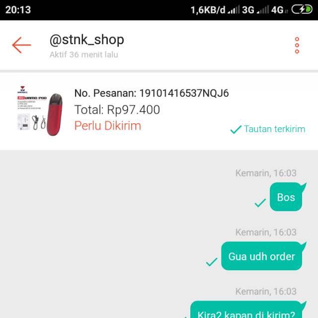 Jual Penipu toko palsu stnk_shop | Shopee Indonesia