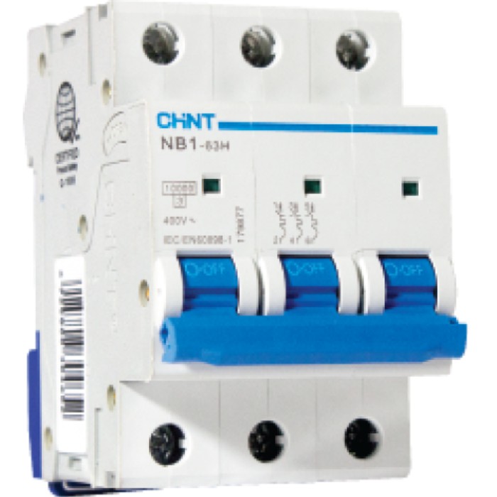 Jual MCB Chint NB1-H 3P / 3phase / 3 phase (6A 10A 16A 20A 25A 32A ...