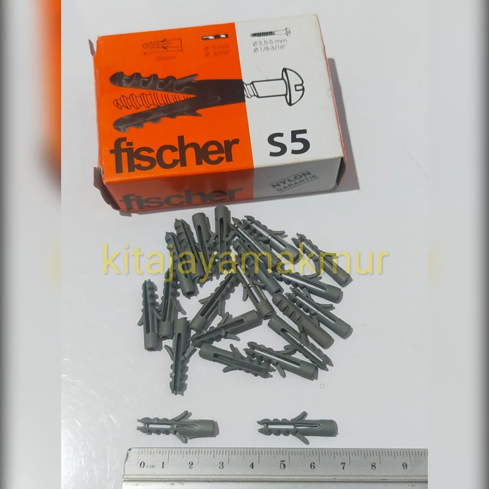 Jual Pengencang Skrup S5 Wall Plug Sekrup Tanam Dinding Per Kotak | Shopee Indonesia
