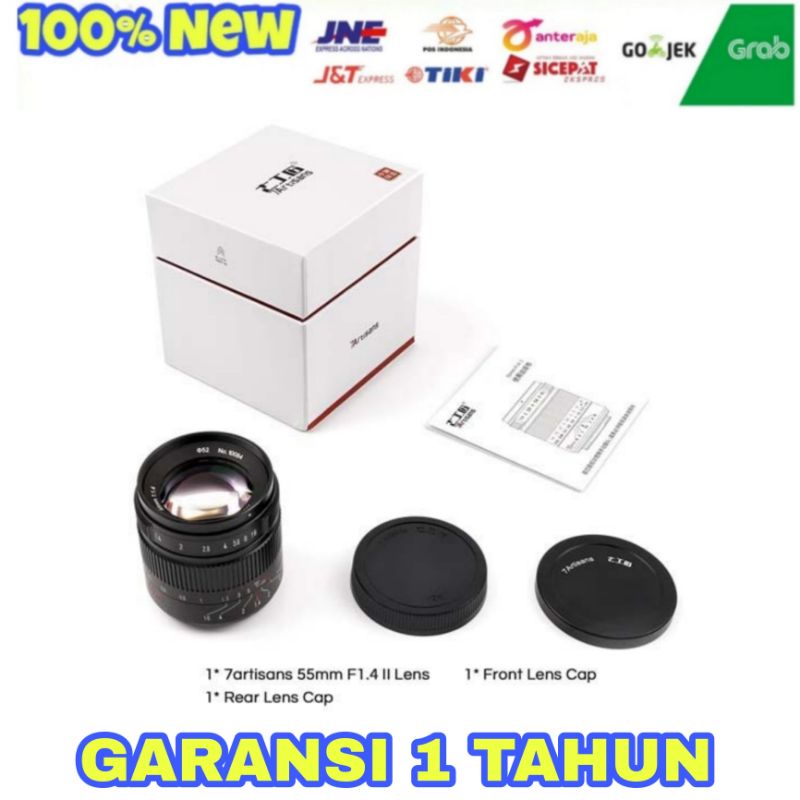 Jual 7ARTISANS 7ARTISAN 55mm F1.4 II MARK II LENSA SONY | Shopee Indonesia