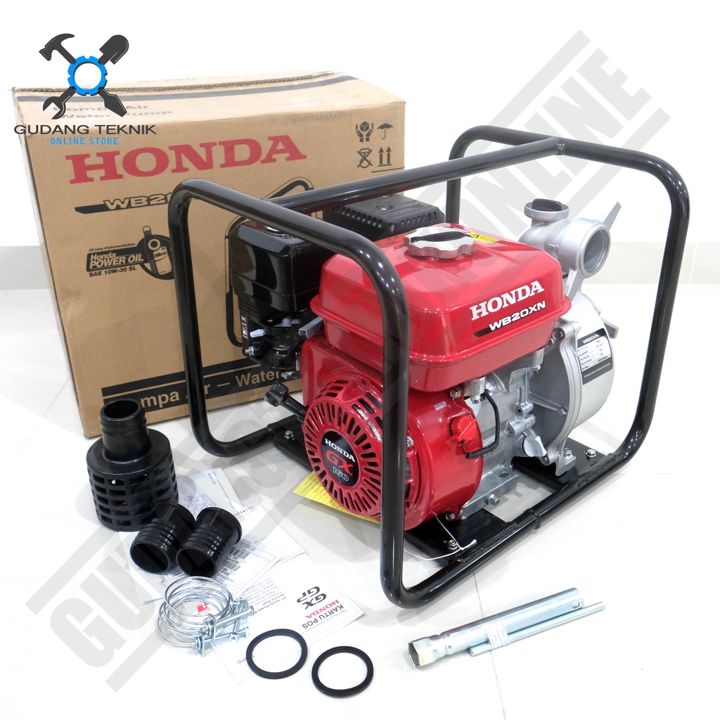Jual Water Pump 2" HONDA WB20XN GX160 / Mesin Waterpump Alkon 2 Inch - Pompa Air Irigrasi Sawah ...