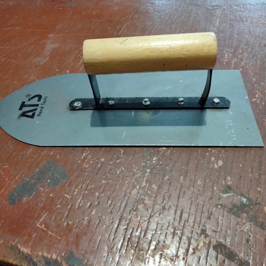 Jual trowel gagang kayu merek ATS | Shopee Indonesia