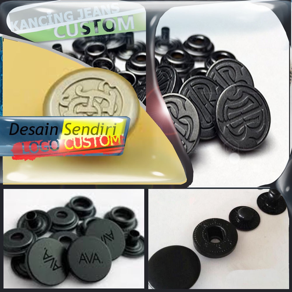 Jual BIKIN KANCING JEANS DESAIN CUSTOM | Shopee Indonesia