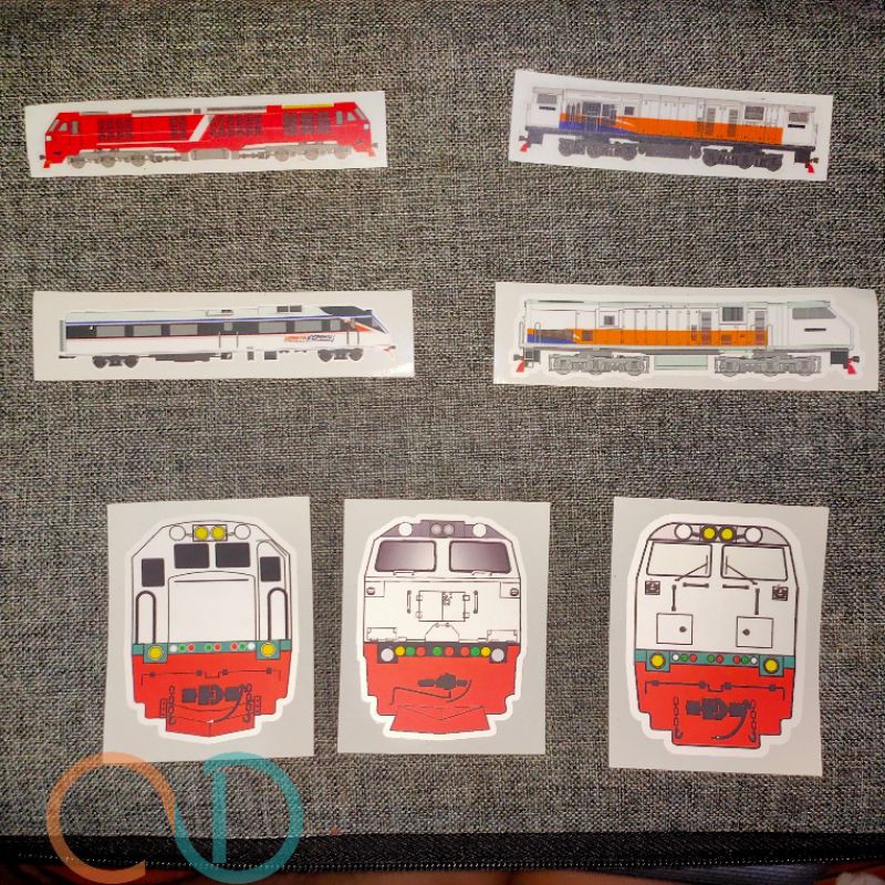 Jual Stiker Kereta Lokomotif KRL Satuan | Shopee Indonesia