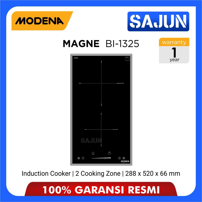 Jual Modena Built In Induction Hob BI 1325 Kompor Induksi MAGNE BI1325 ...