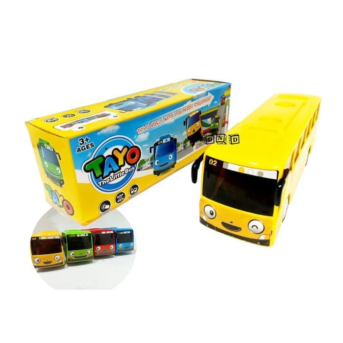 Jual Mainan Mobil Tayo The Little Bus Bis Lampu Musik Bump N Go Light Sound | Shopee Indonesia