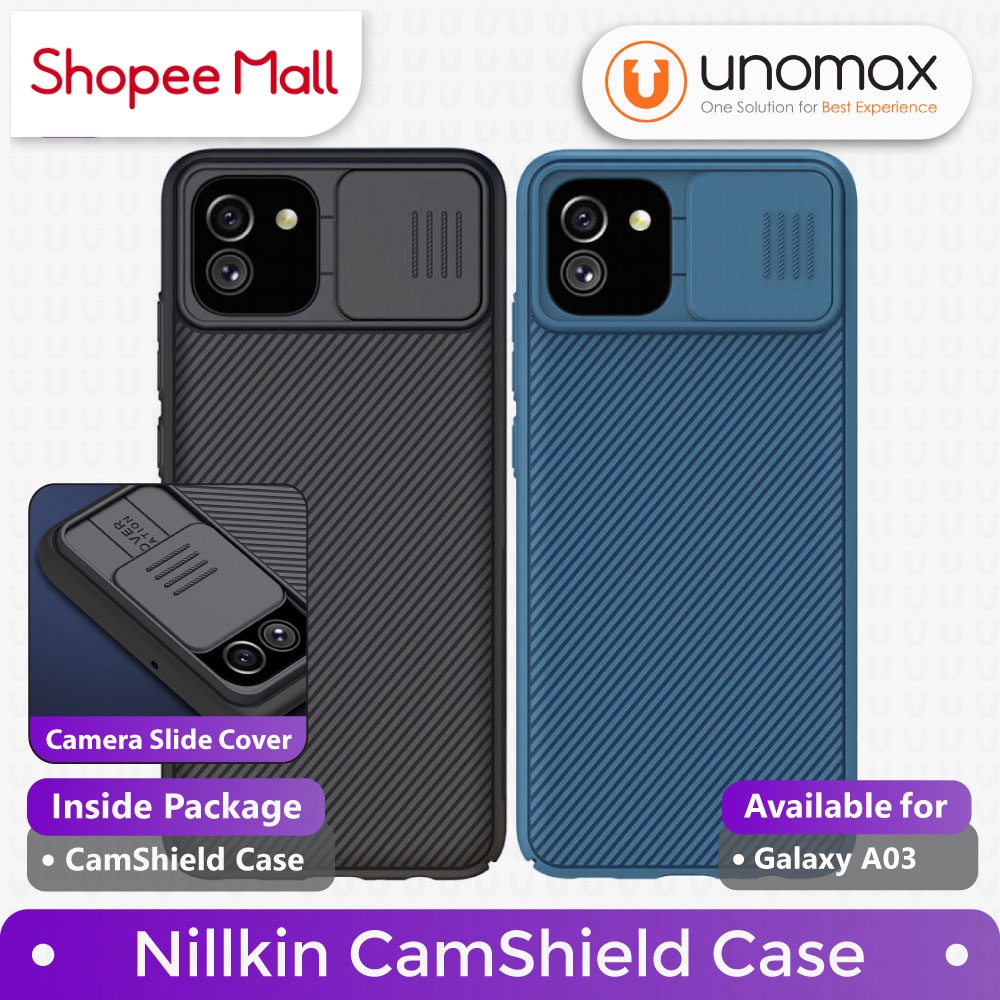Jual Case Samsung Galaxy A03 Nillkin CamShield Camera Cover Slide ...