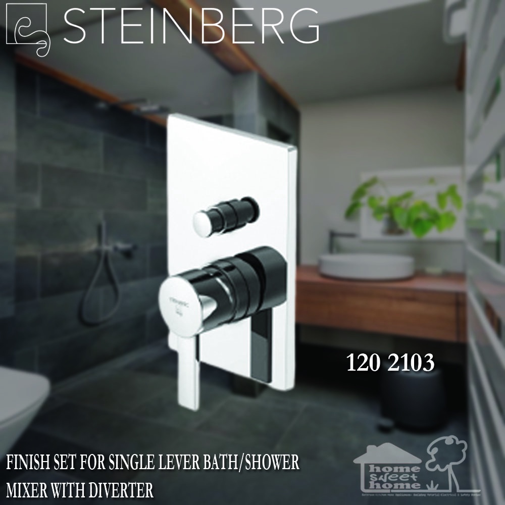 Jual STEINBERG FINISH SET FOR SINGLE LEVER BATH/SHOWER MIXER WITH DIVERTER 120 2103 | Shopee ...