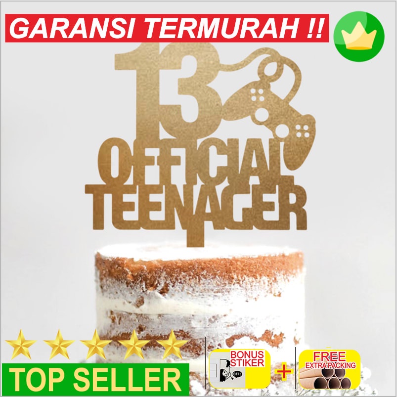 Jual Grosir Custom Cake Topper Official Teenager Topper Akrilik Hiasan ...