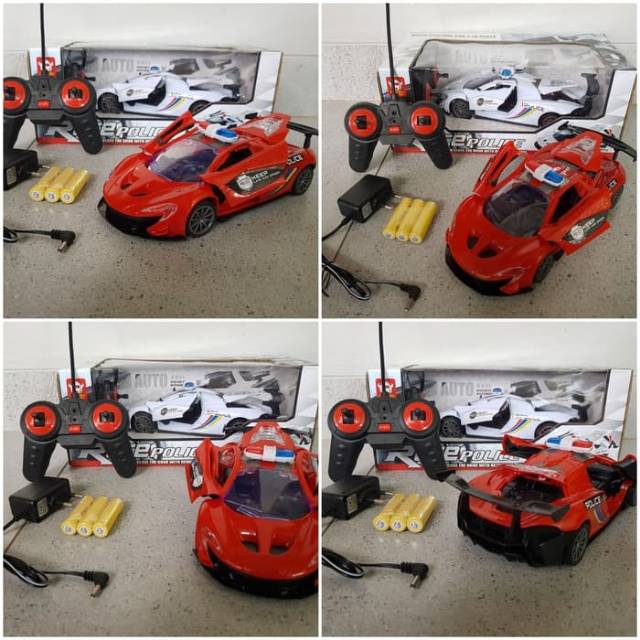 Jual Mainan Remote Control Mobil Polisi - RC Car Polisi | Shopee Indonesia