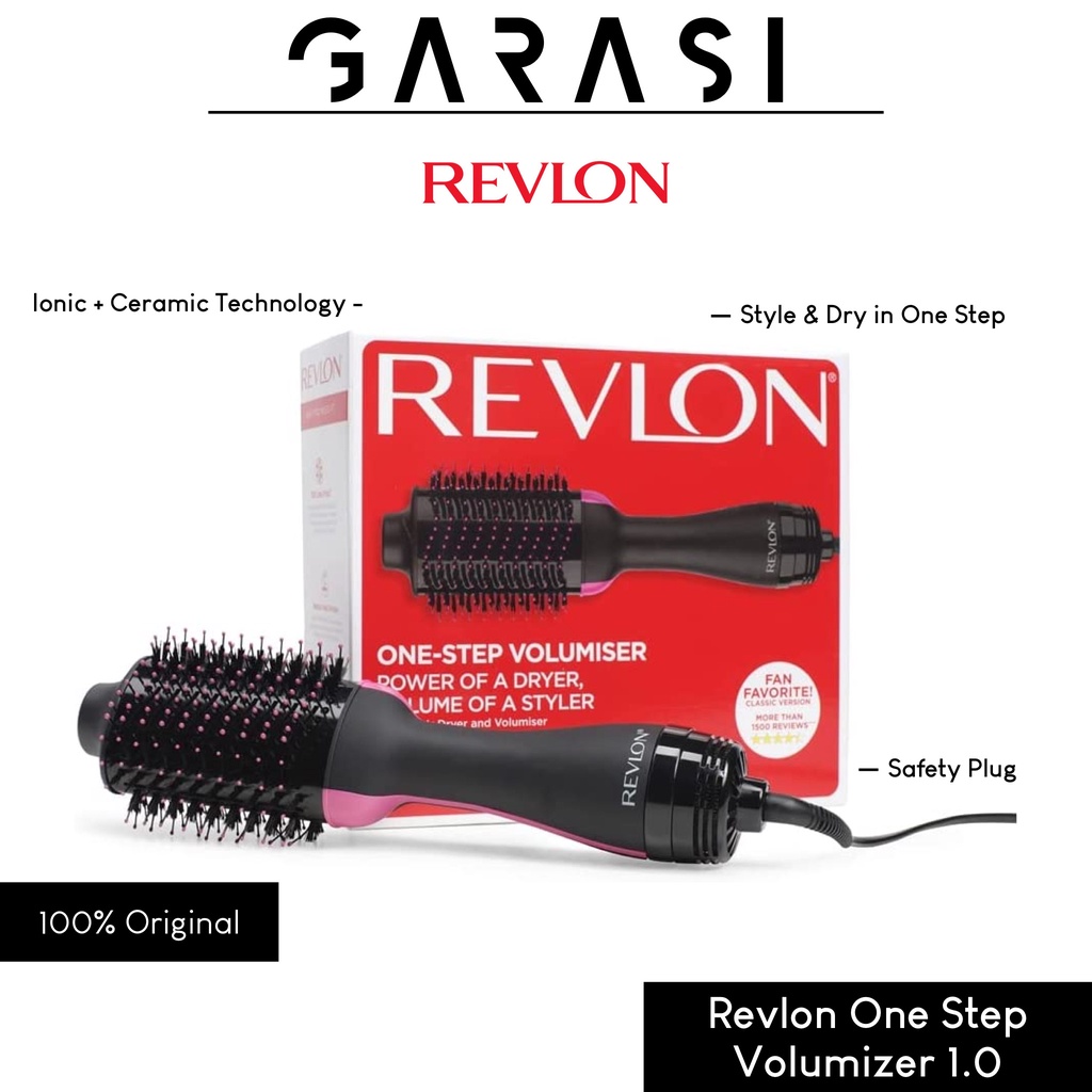 Jual REVLON 2 in 1 Salon One Step Hair Dryer and Volumizer Styler ...