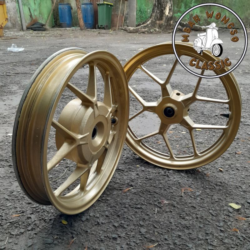 Jual VELG RODA VARIO 150 GOLD ORIGINAL | Shopee Indonesia