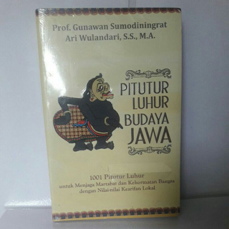 Jual buku pitutur luhur budaya jawa | Shopee Indonesia