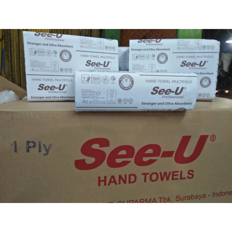Jual Tissue Handtowel Seeu Eco Profesional | Shopee Indonesia