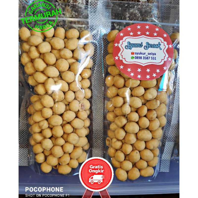 Jual KACANG / KACANG ATOM / MAKANAN / CEMILAN / JAJANAN JADUL / MAKANAN ...