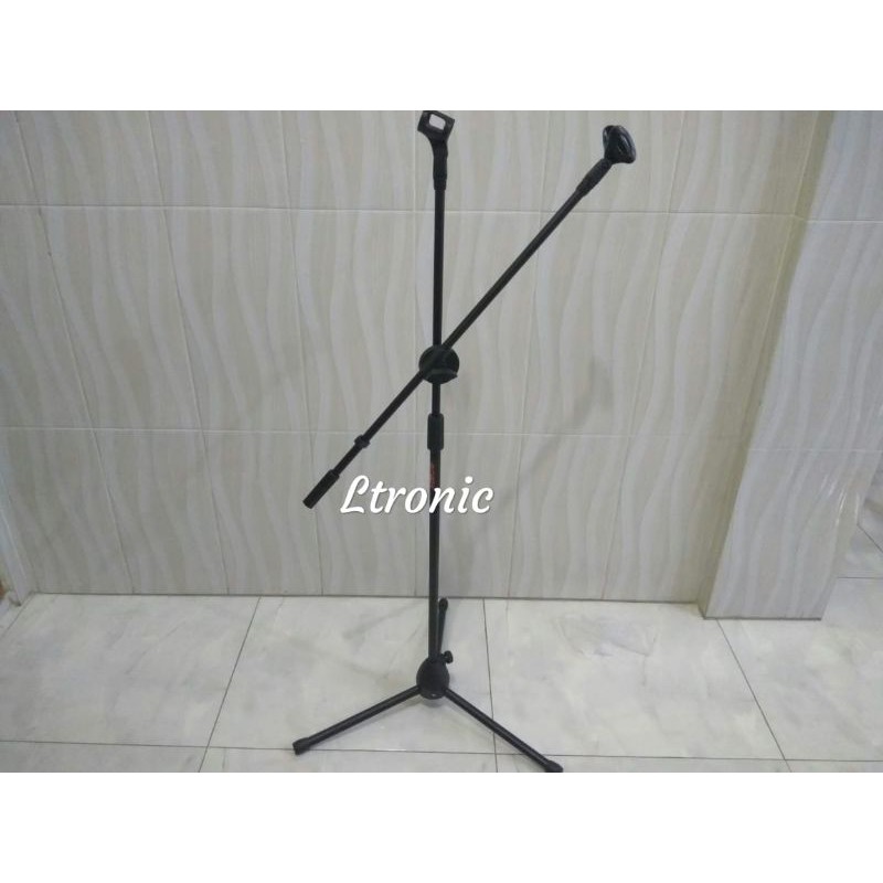 Jual Stand mic panjang Stand Mic berdiri Boss Stand microphone berdiri ...