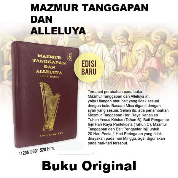 Jual Buku Original - MAZMUR TANGGAPAN DAN ALLELUYA Edisi Terbaru ...