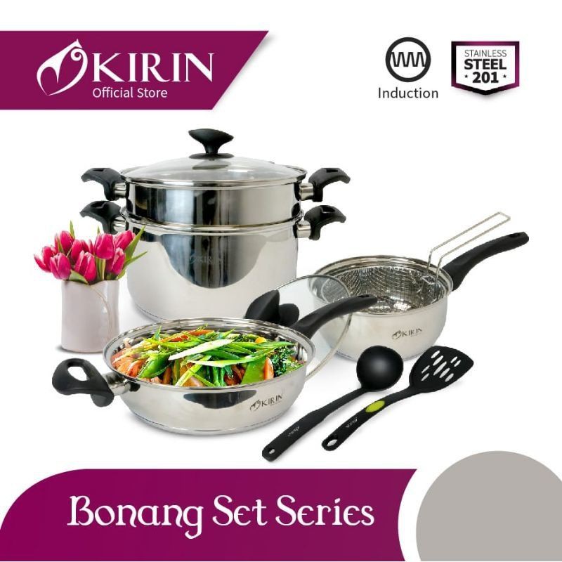 Jual PANCI SET 3in1 PANCI / DANDANG STAINLESS STEEL KIRIN BONANG Series ...