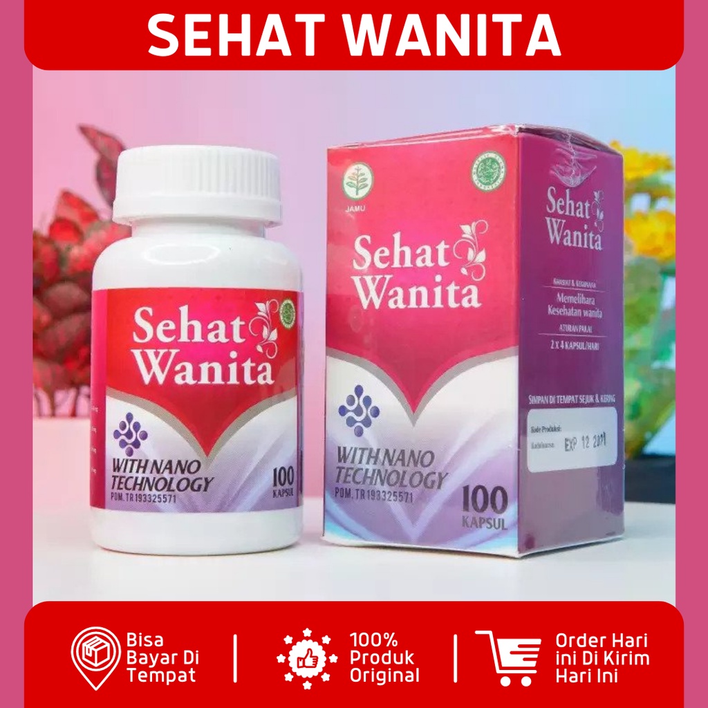 Jual Sehat Wanita Herbal Obat Infeksi Rahim Penebalan Dinding Rahim ...