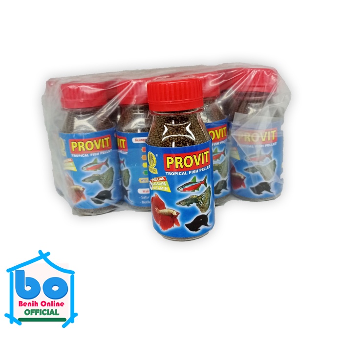 Jual Pakan atau Pelet Ikan PROVIT Protein Tinggi Harga Murah | Shopee ...