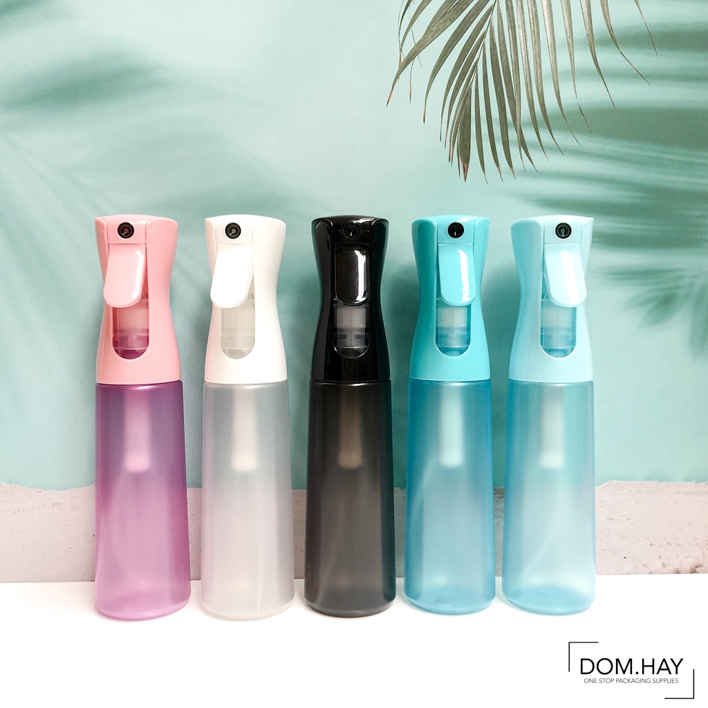 Jual Botol Misty Spray 300ml Clear Pastel Disinfectant Hand Sanitizer ...