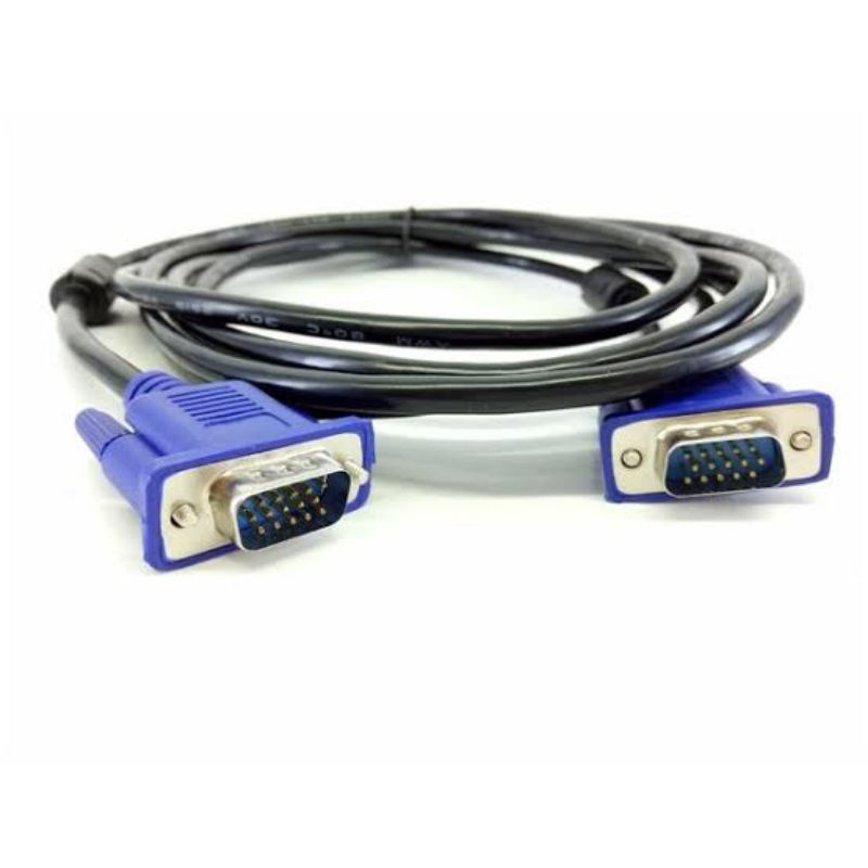 Jual Kabel VGA To VGA Male to Male Laptop Monitor Proyektor 1,5 Meter | Shopee Indonesia