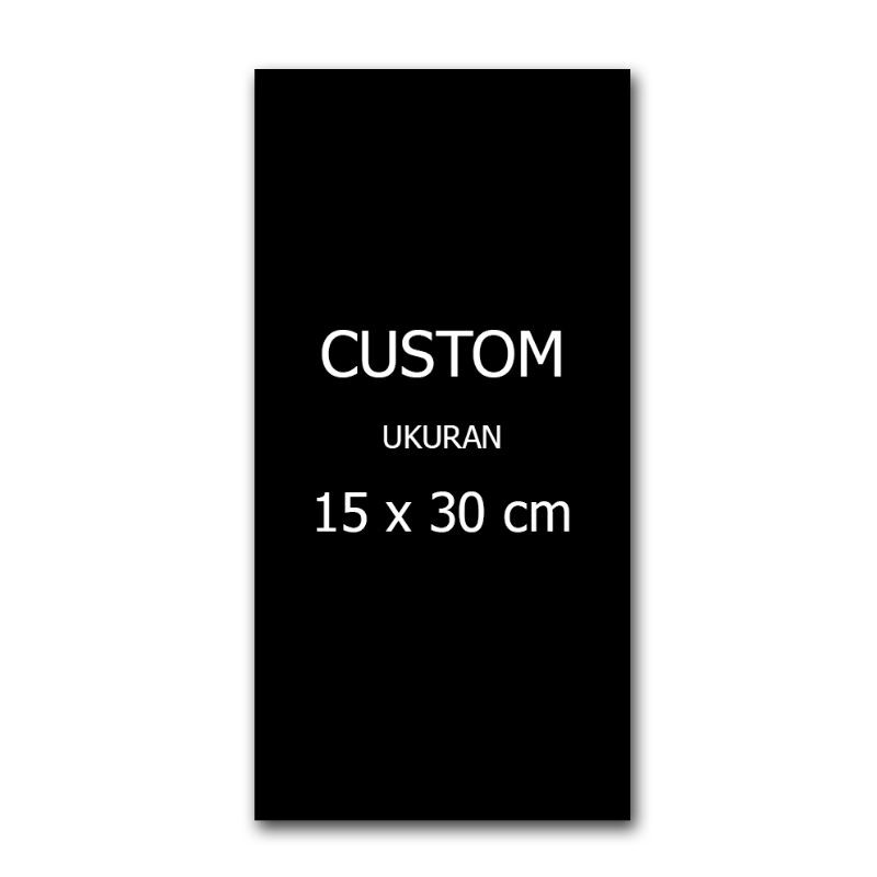 Jual POSTER KAYU CUSTOM - UKURAN 15X30CM - MDF | Shopee Indonesia