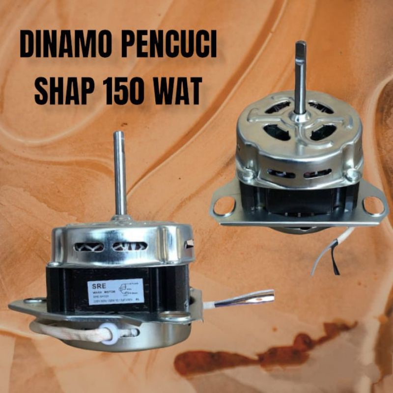 Jual Dinamo Wash SHARP AL Pencuci Mesin Cuci Sharp Al 150 watt diameter ...