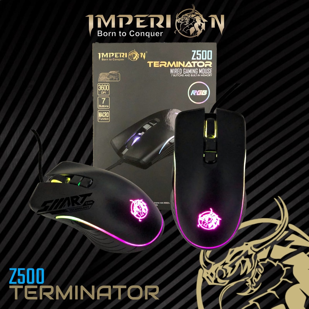 Jual Mouse Gaming Imperion Z500 Terminator | Shopee Indonesia