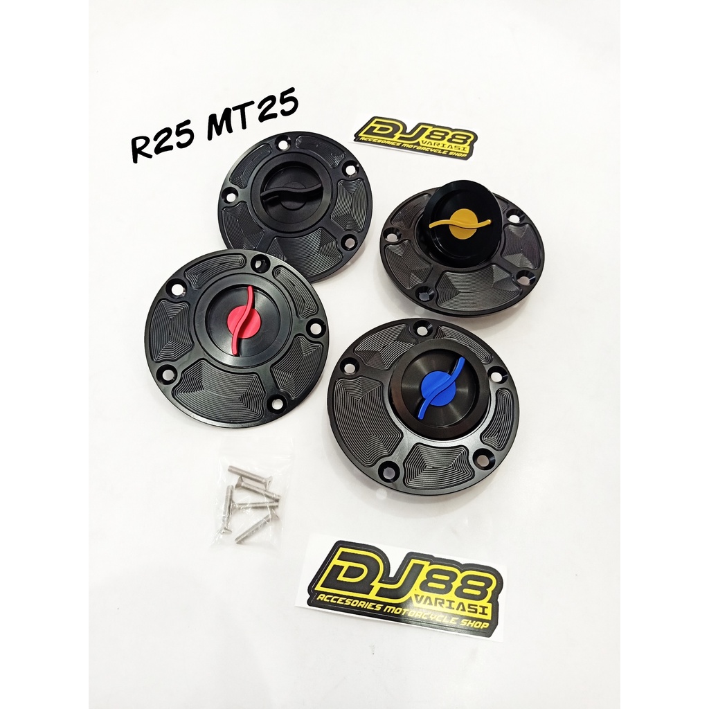 Jual Fuelcap R25 MT25 tutup tangki keyless R15 OLD NVL NVA new vixion ...