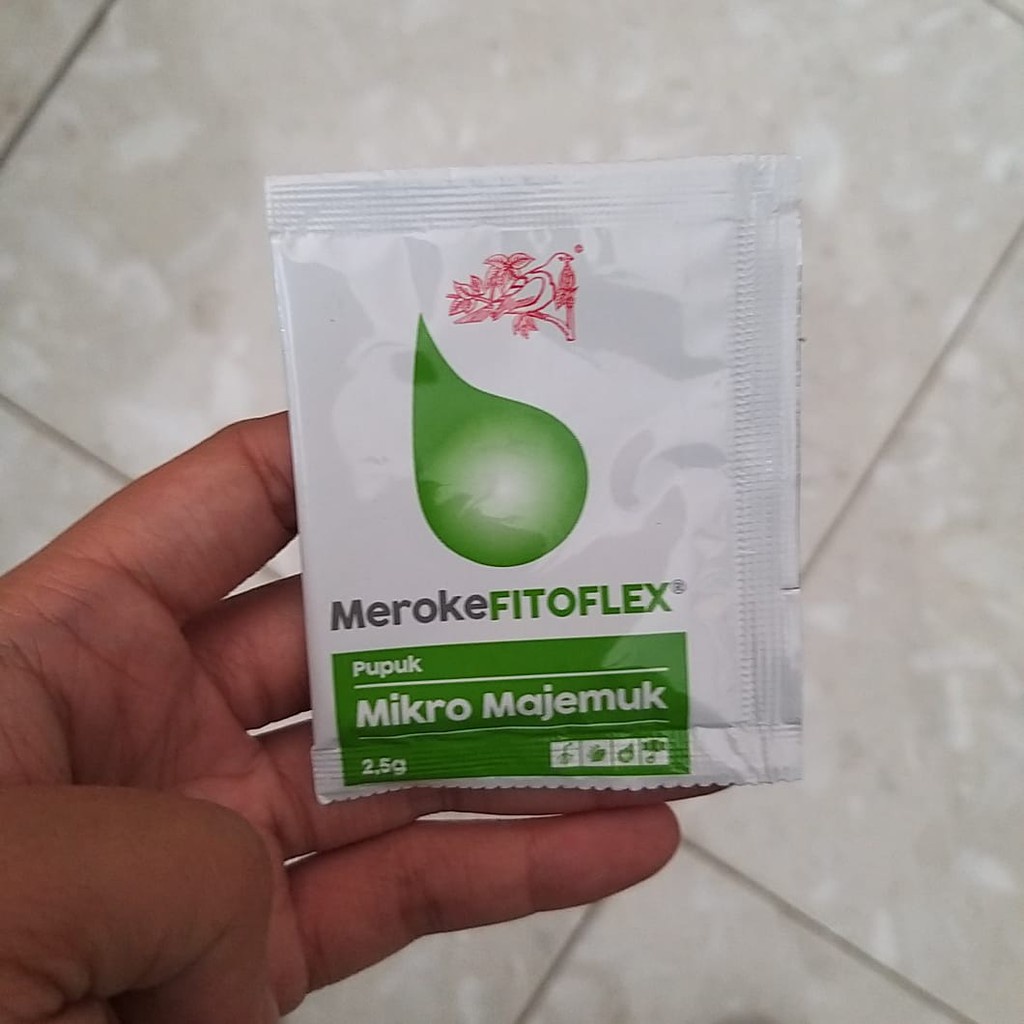 Jual Pupuk Mikro Majemuk Meroke Fitoflex MerokeFitoflex 2,5 g Nutrisi ...