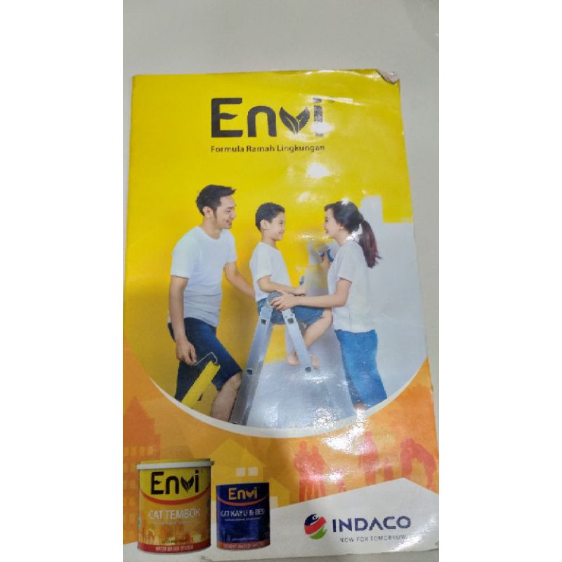 Jual Cat Tembok Envi Latex 5kg/Cat exterior dan Interior | Shopee Indonesia