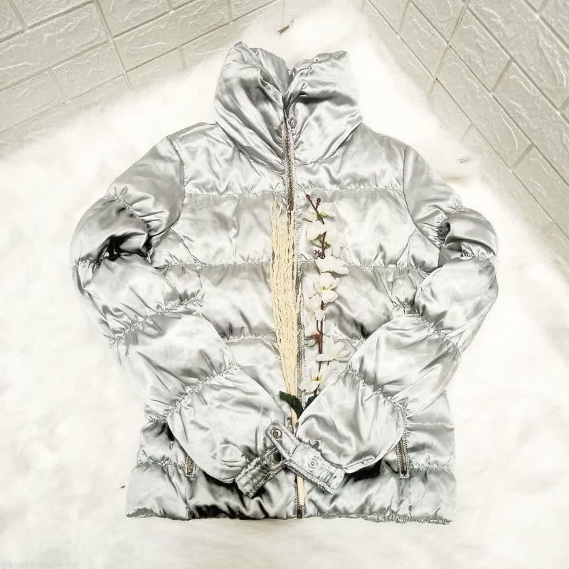 Jual JAKET WINTER SILVER BAJU DINGIN TOURING MOTOR KULIT PARKA RACING ...