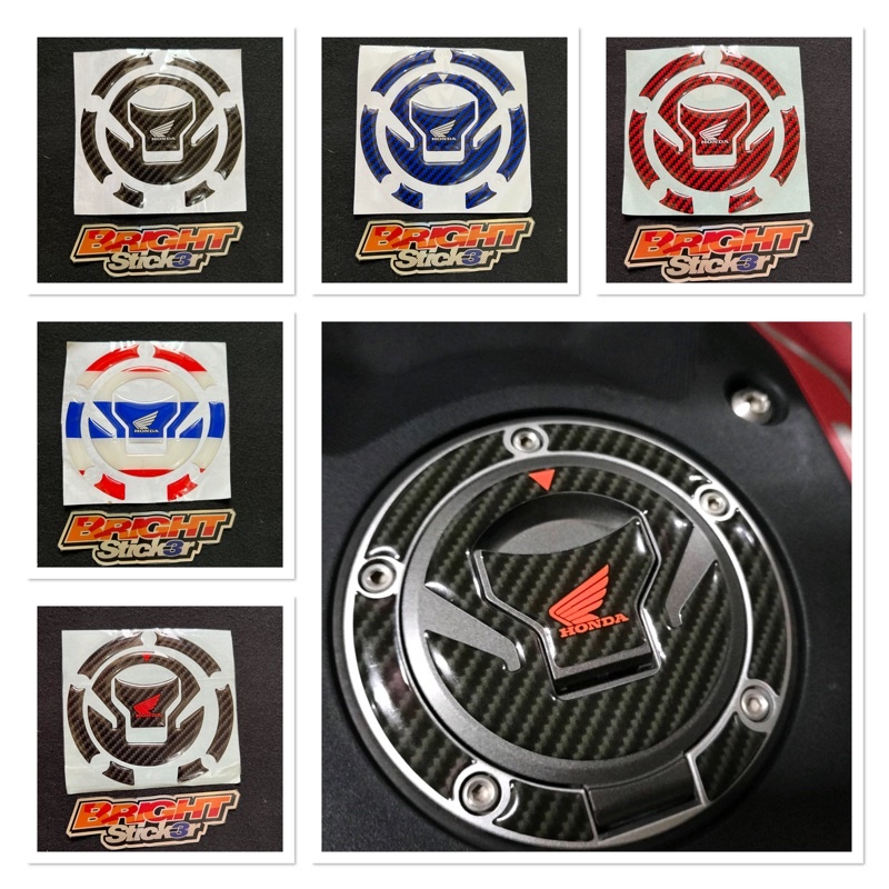 Jual STICKER EMBLEM TUTUP TANKI BENSIN MOTOR CBR 150 CB 150 R TIMBUL 3D ...